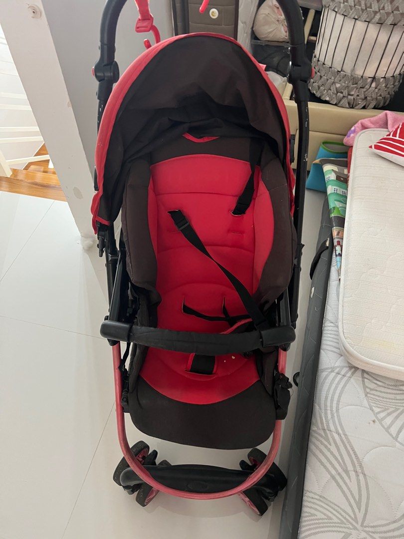 Graco stroller red on Carousell