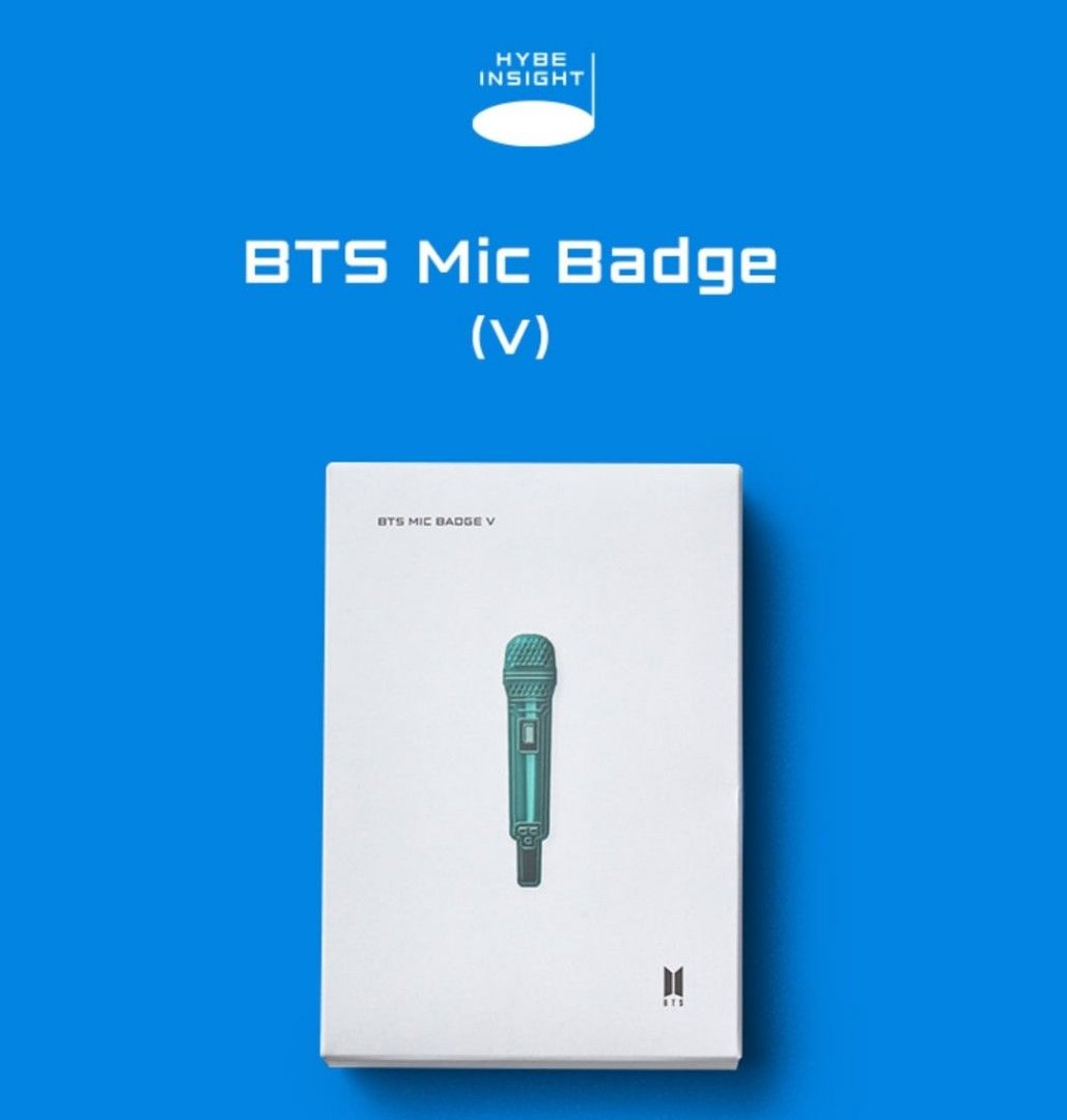 GREEN MIC BADGE (V) on Carousell