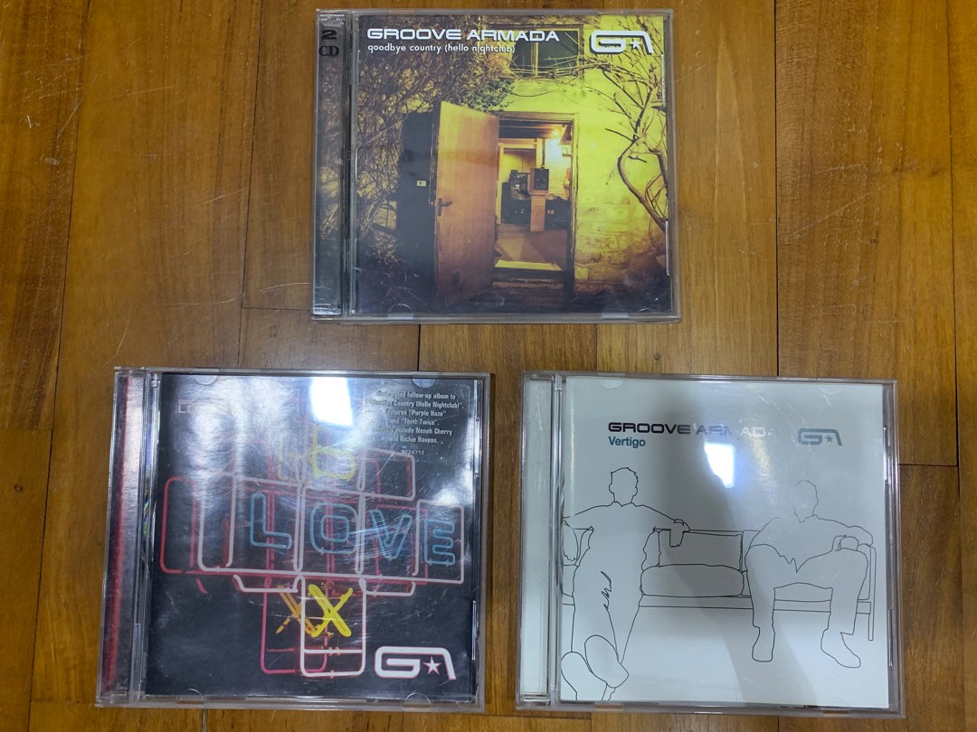 Groove Armada CDs, Hobbies & Toys, Music & Media, CDs & DVDs on Carousell