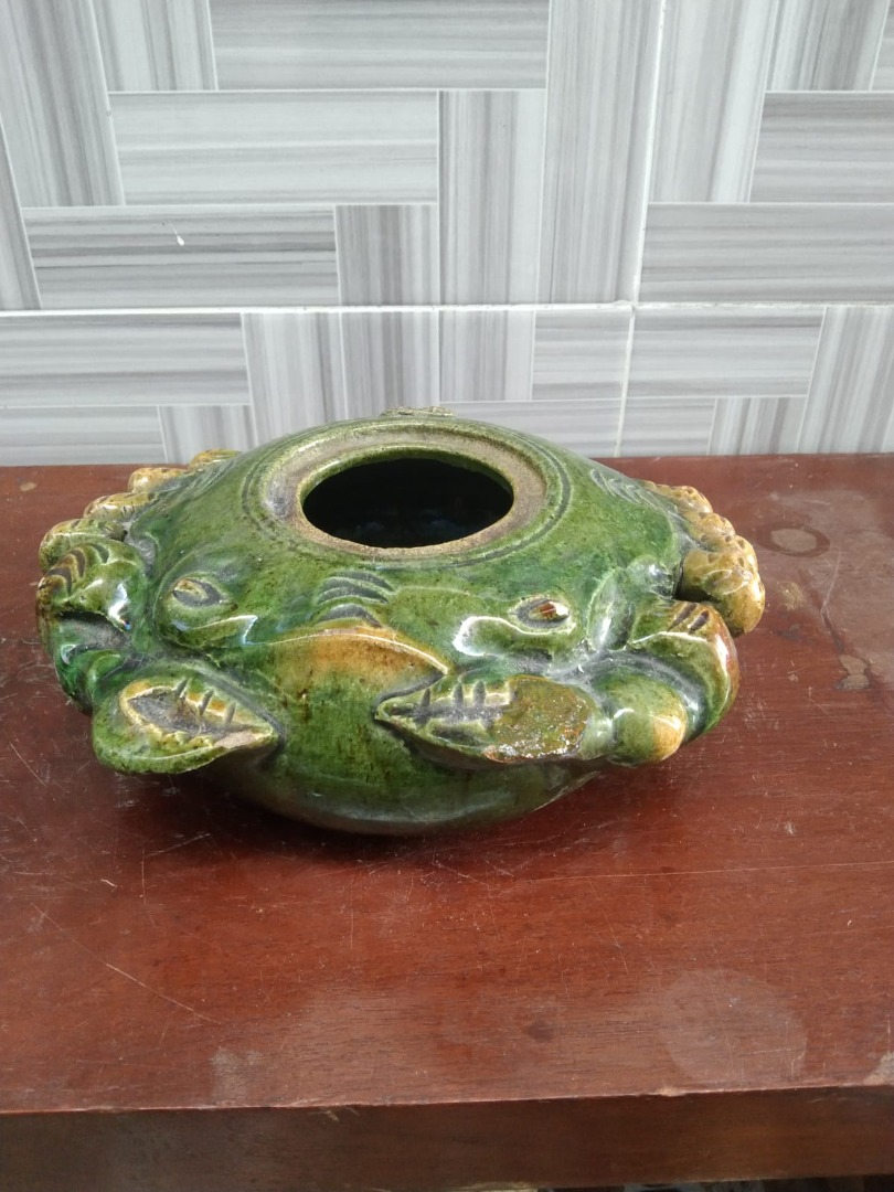 Guci Antik Keramik Kuno Jadul Antik, Antik, Pajangan di Carousell