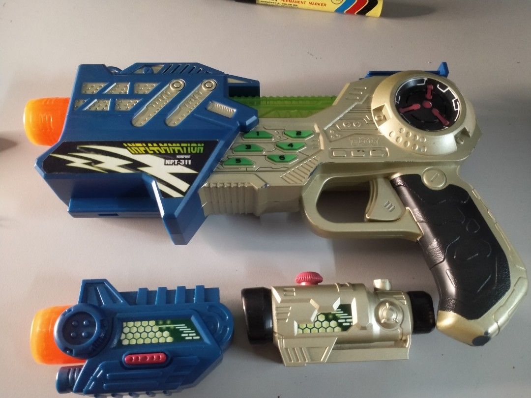 Hap p kid toys blaster light and sound, Hobbies & Toys, Toys & Games on ...