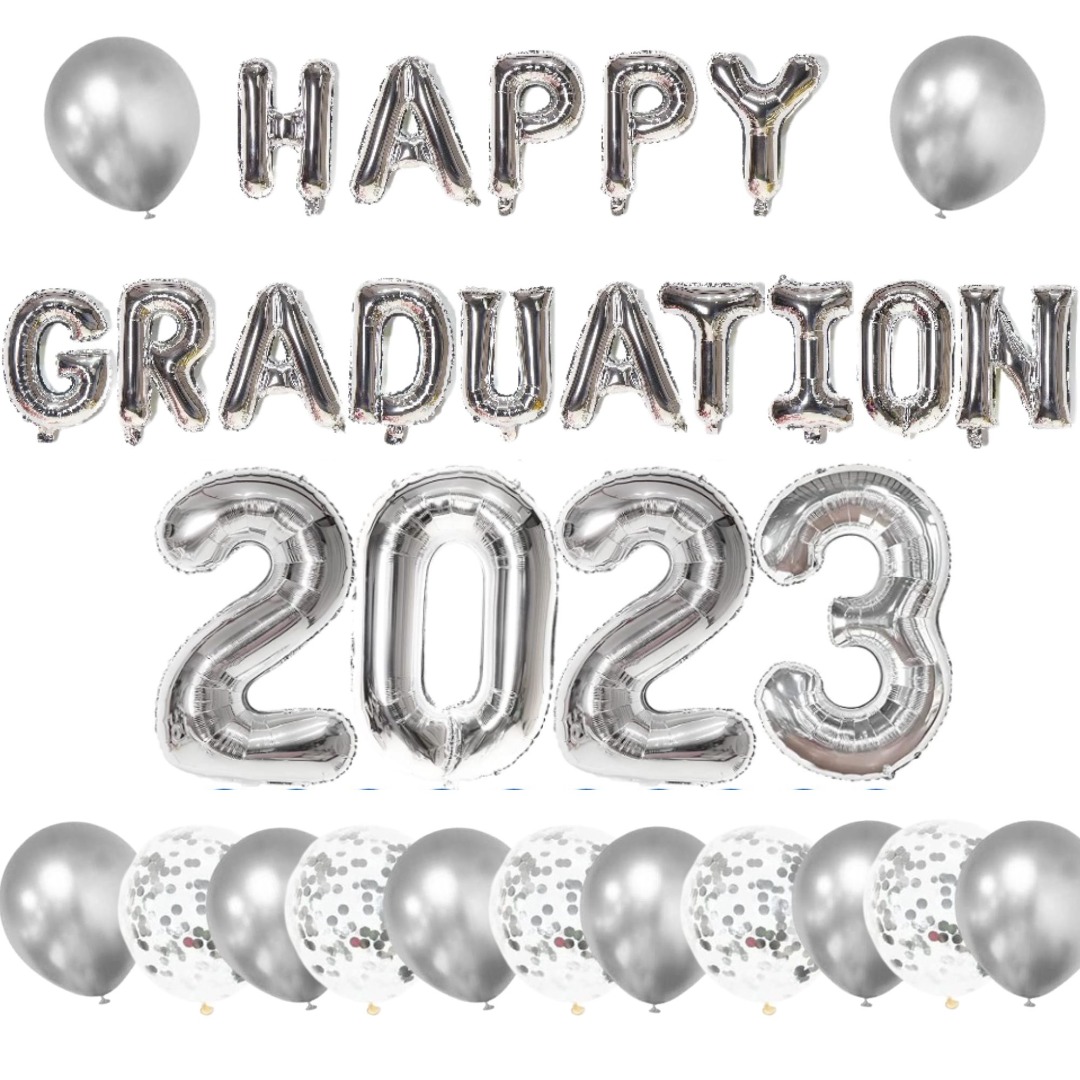 Happy Graduation Decoration Set Happy Graduation Balloons 2023, Hobbies ...