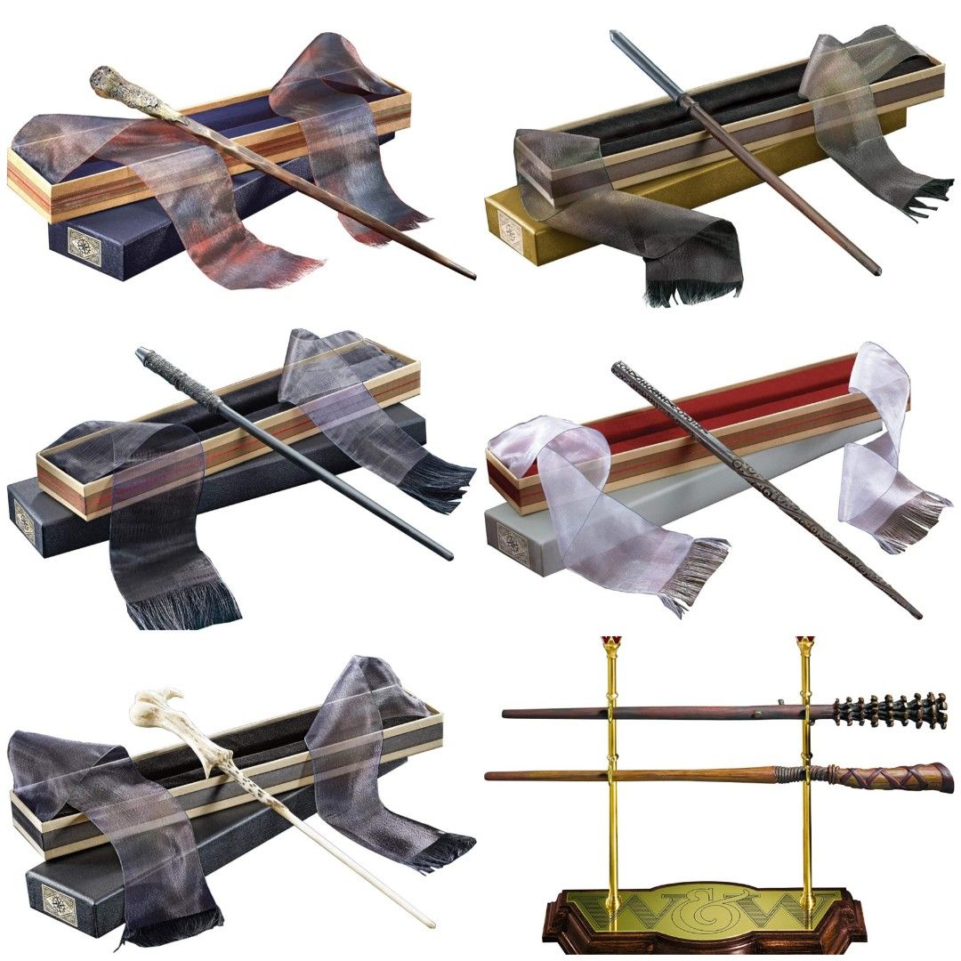 The Noble Collection- Harry Potter & Fantastic Beasts Wands in ...