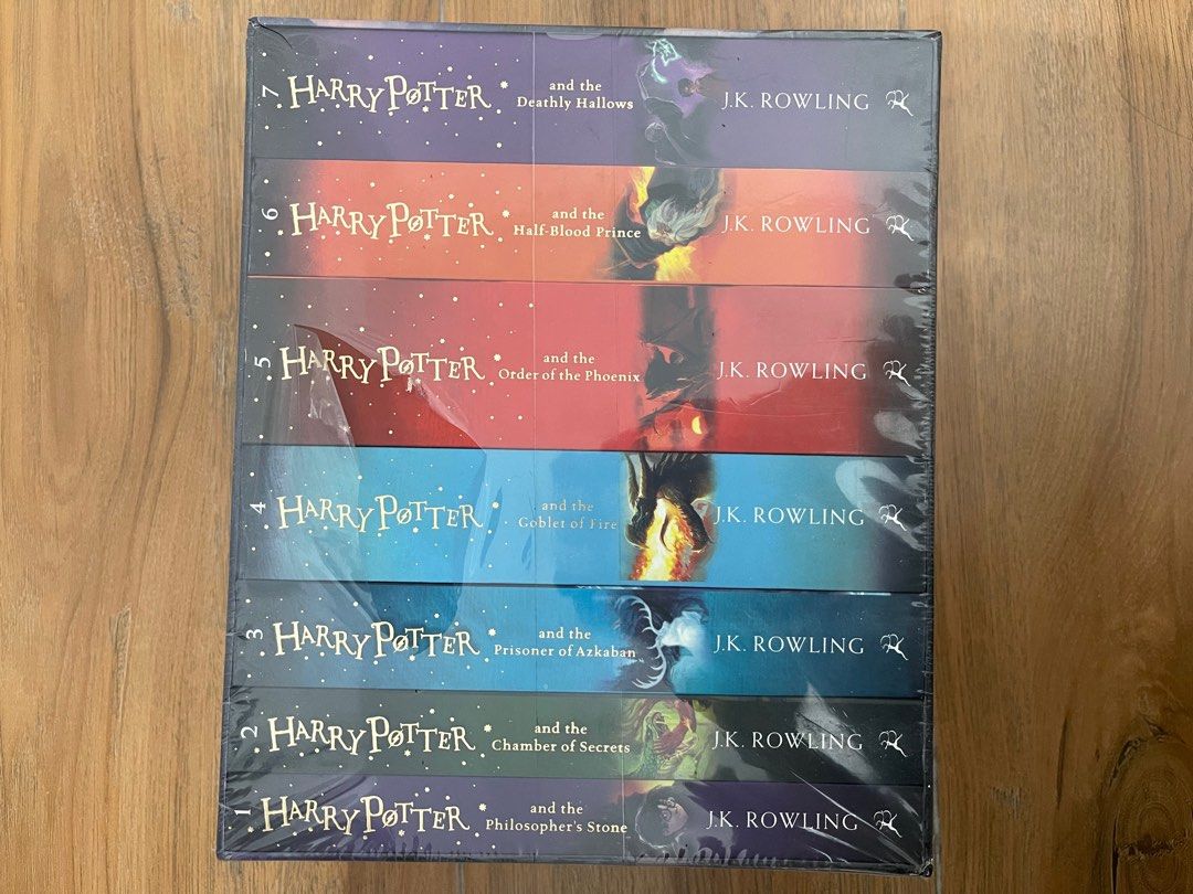 Harry Potter boxed set (Bloomsbury edition), Hobbies & Toys, Books ...