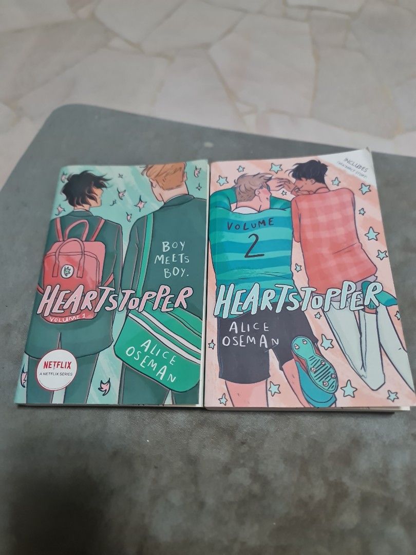 Heartstopper by Alice Oseman Volume 1 & 2, Hobbies & Toys, Books ...