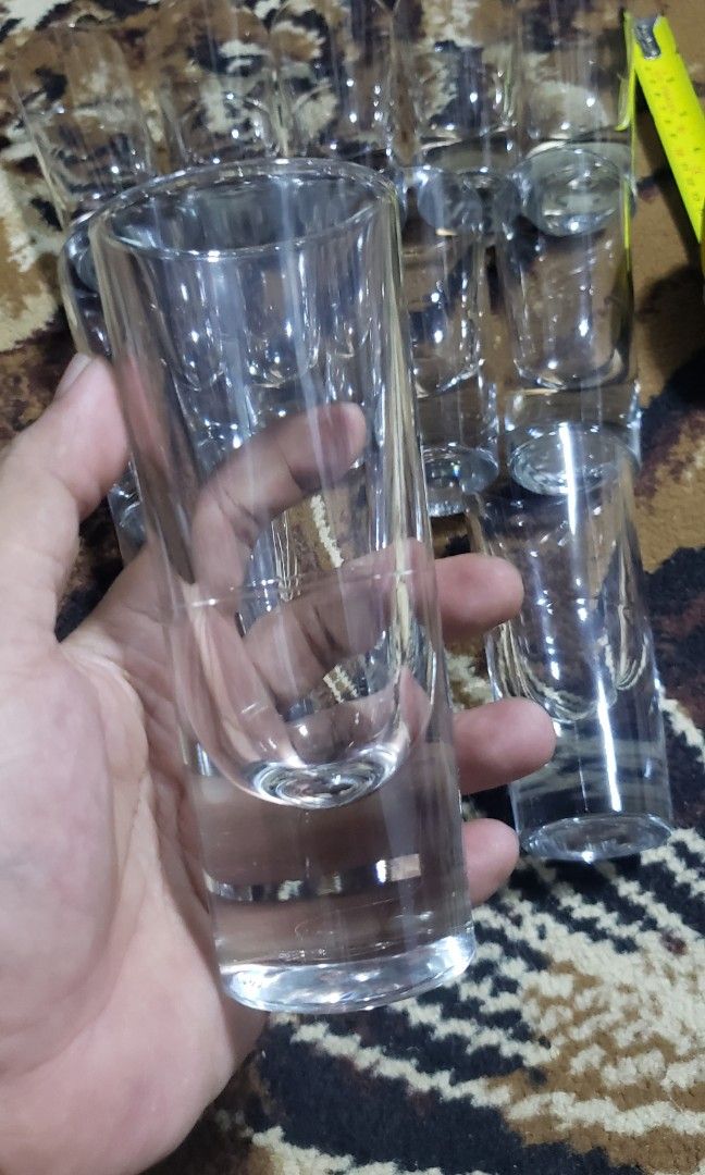 Heavy large shot glass made in italy, Hobbies & Toys, Stationary ...