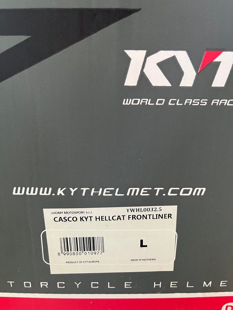 HELMET KYT HELLCAT (Frontliner), Motorbikes on Carousell