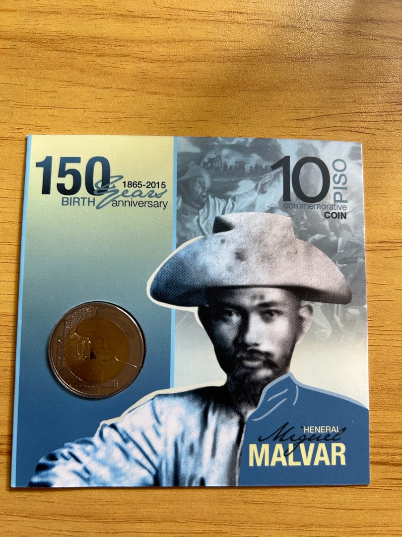 Heneral Miguel Malvar Php 10-peso Coin on Carousell