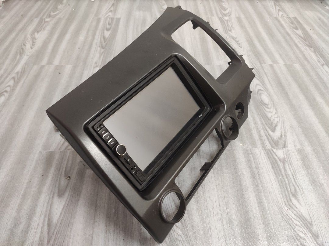 Honda Civic FD 7 inch casing with player, Auto Accessories on Carousell