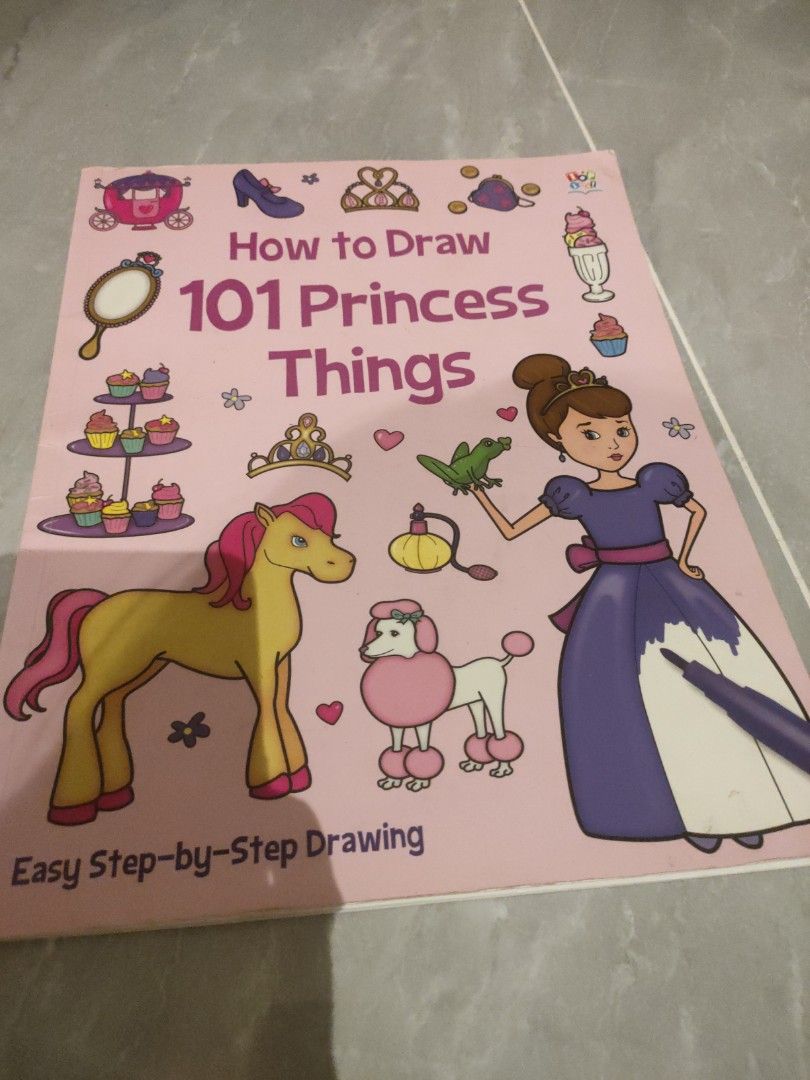 How to draw 101 Princess things, Hobbies & Toys, Books & Magazines ...