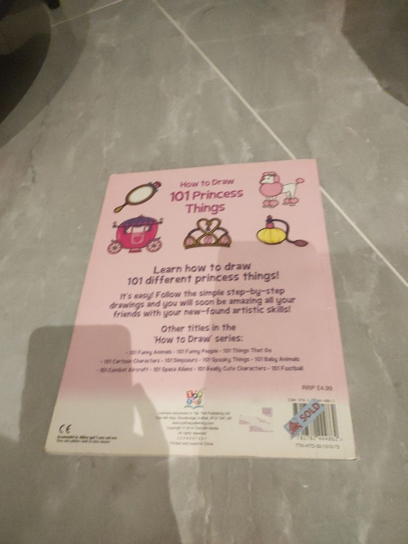 How to draw 101 Princess things, Hobbies & Toys, Books & Magazines ...