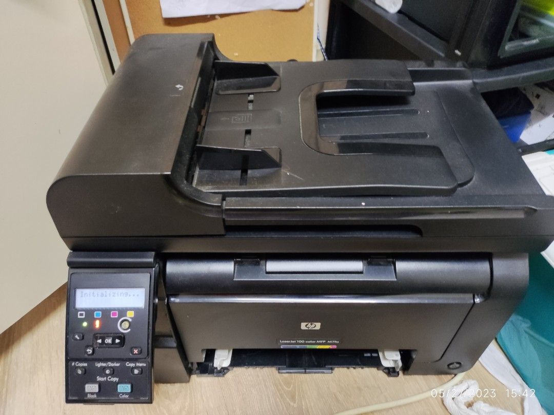 Hp Laser Jet 100 color MFP M175a, Computers & Tech, Printers, Scanners ...
