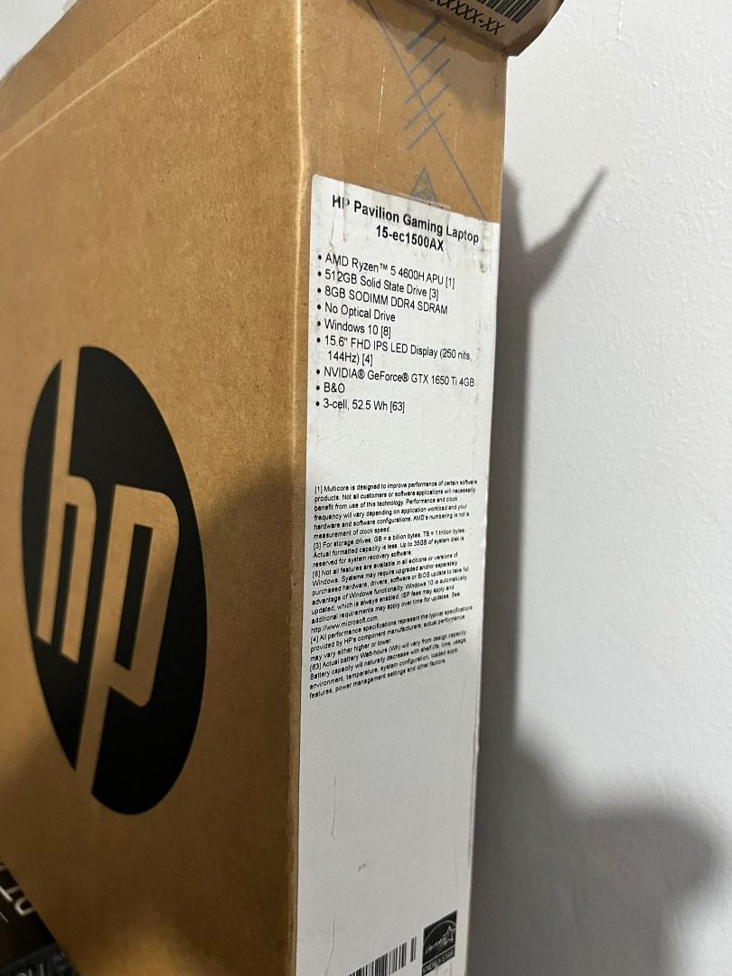 Hp Pavilion Gaming Laptop Ec Xxx Computers Tech Laptops