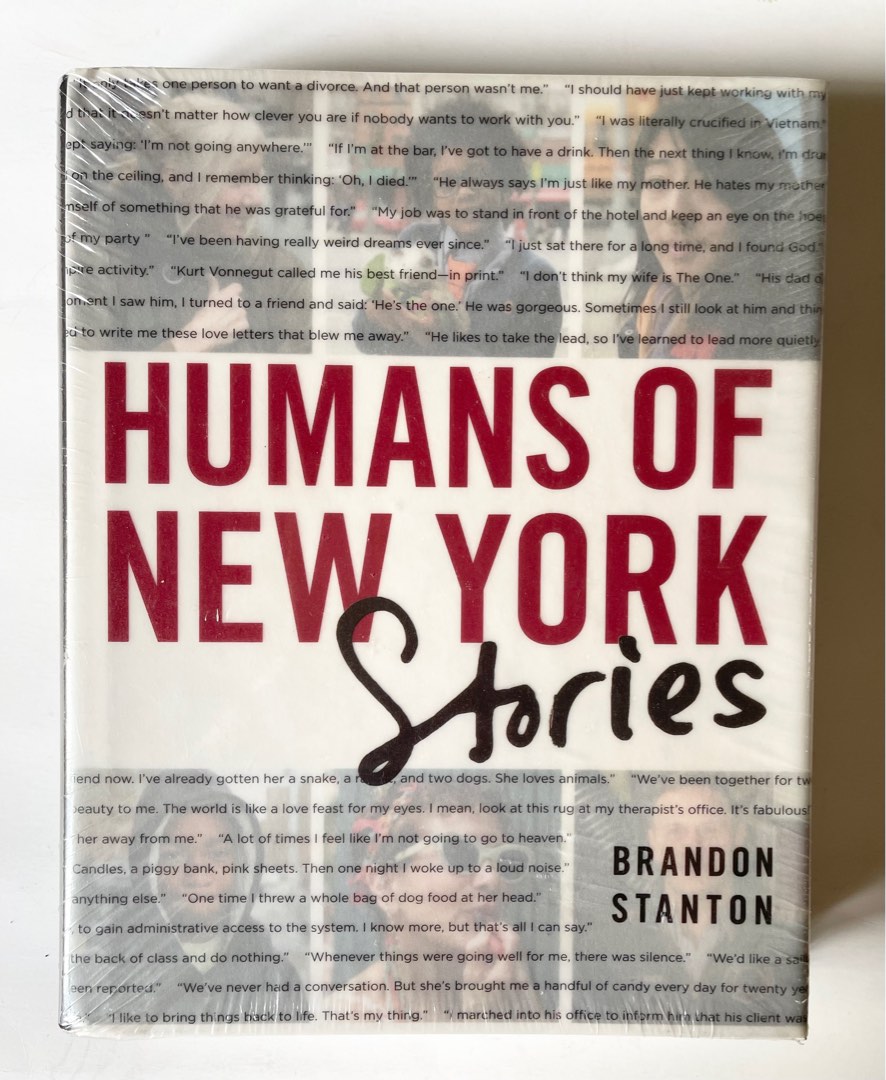 Humans of New York Stories (Hardbound & Sealed) on Carousell
