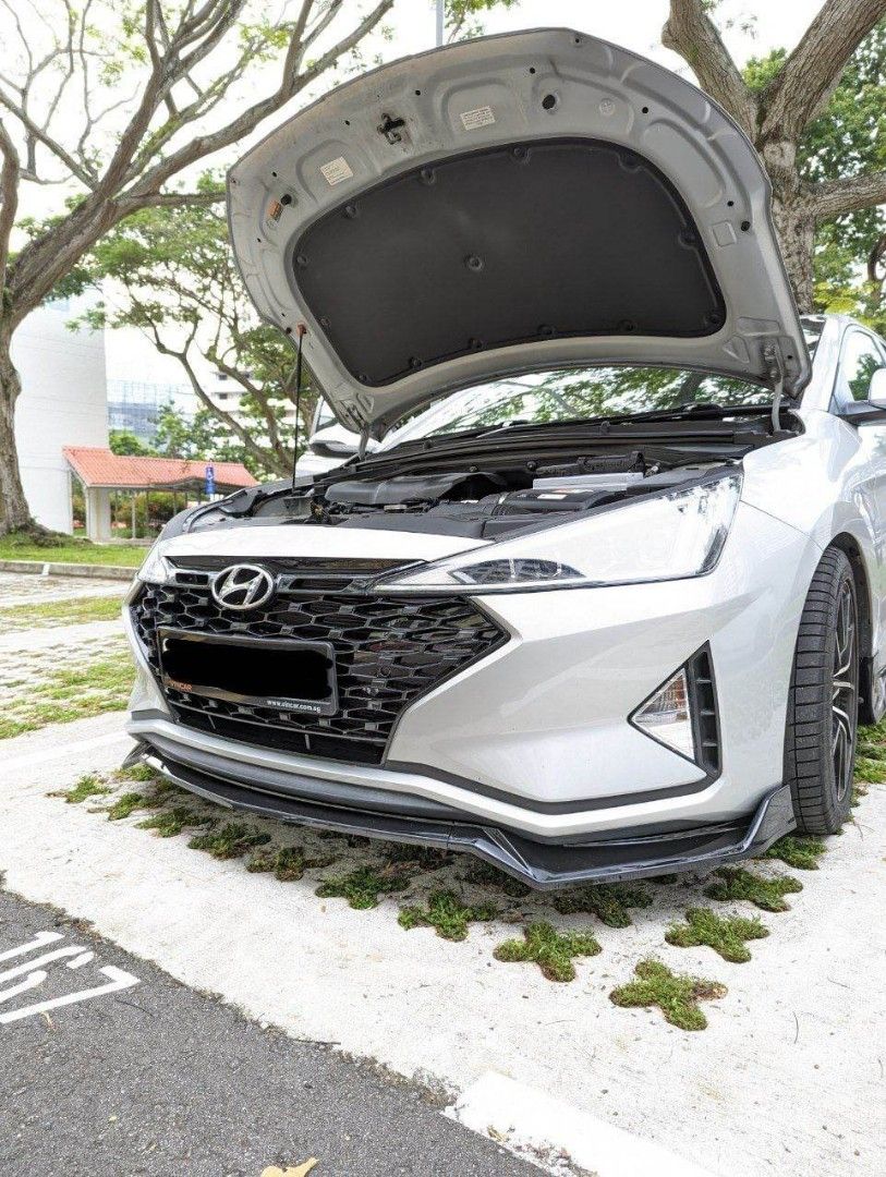 Hyundai AD Avante front bumper lip, Car Accessories, Accessories on Carousell