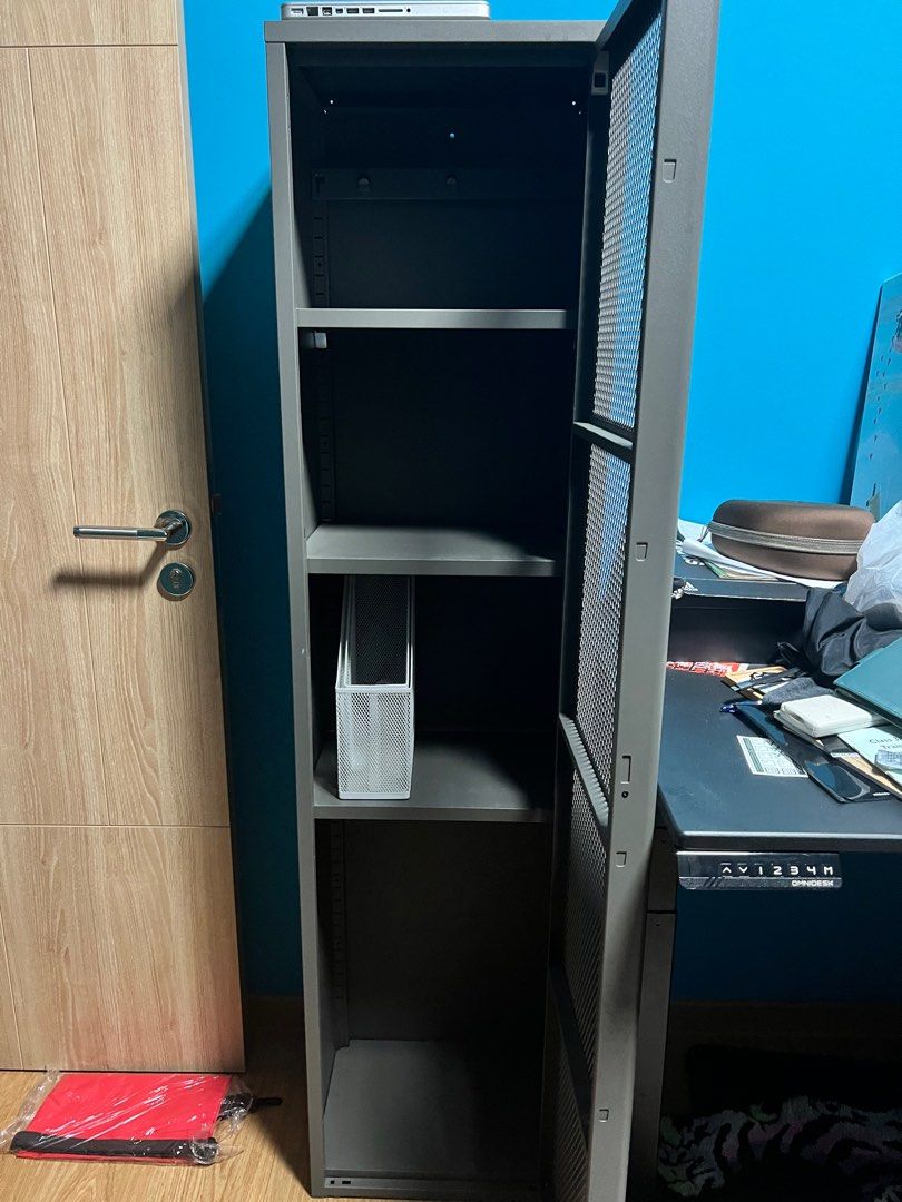 Ikea metal bookcase, Furniture & Home Living, Furniture, Shelves ...