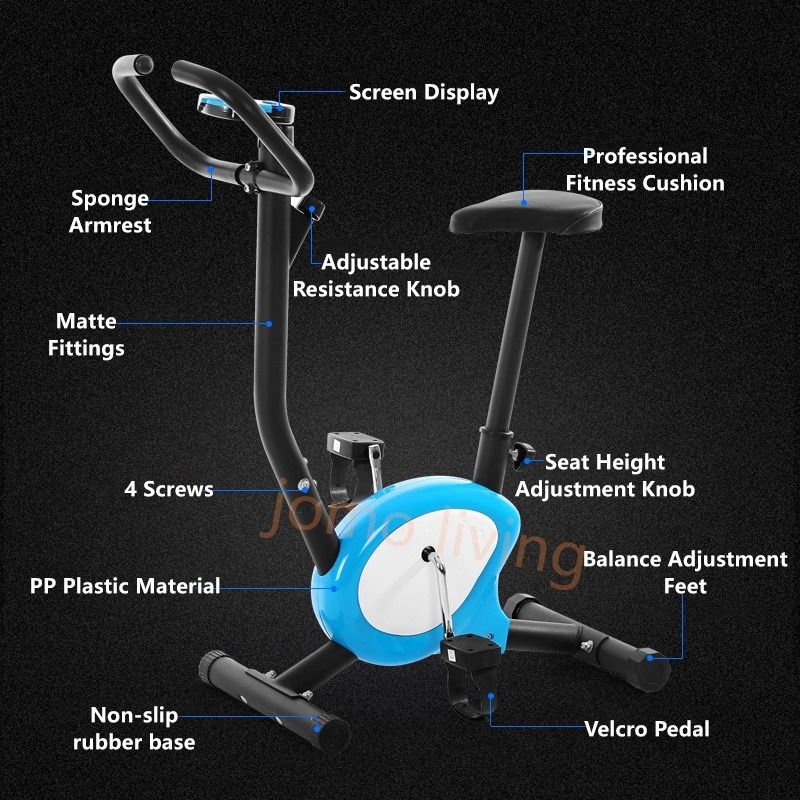 Indoor Cycle Spin Bike Bicycle Exercise Bike Fitness Gym Cycling ...