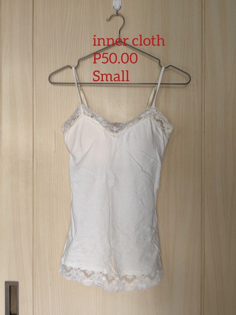 inner clothes white on Carousell