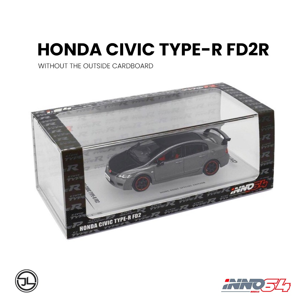Inno64 - Honda Civic Type R FD2R Hong Kong Special Limited Edition, Hobbies & Toys, Toys & Games ...