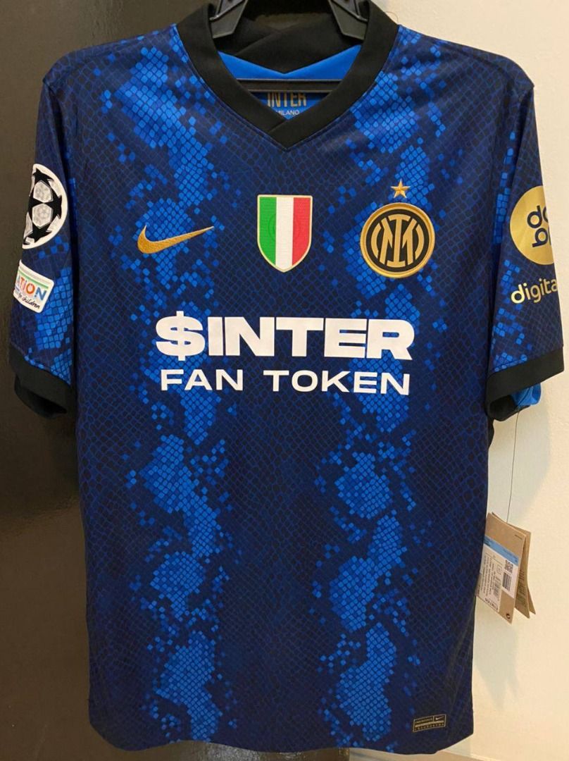 Inter Milan Home Kit 21/22 Stadium Jersey, Men's Fashion, Activewear on ...