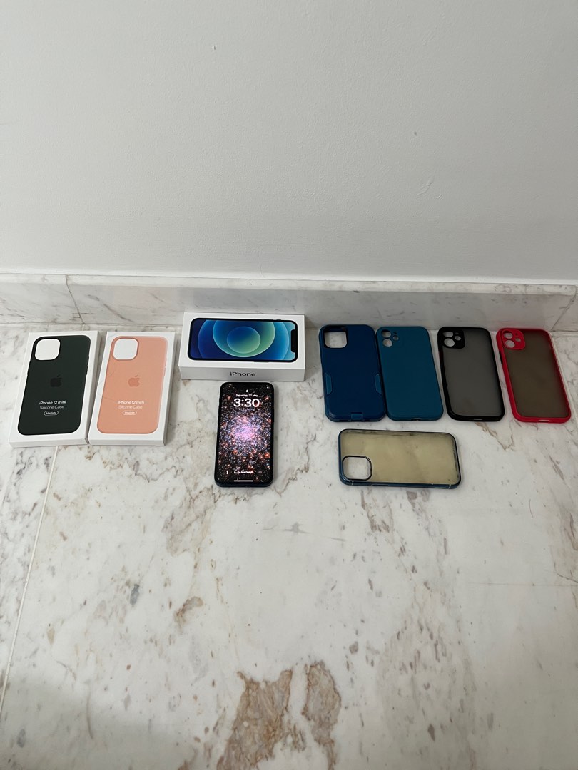 iPhone 12 Mini 128GB Blue + $200 extras, Mobile Phones & Gadgets ...