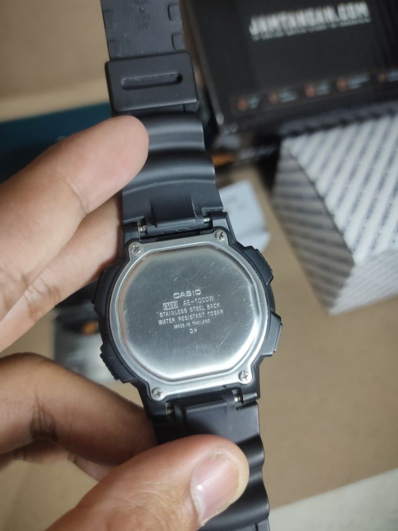 Jam Casio ae 1000 original, Fesyen Pria, Jam Tangan di Carousell