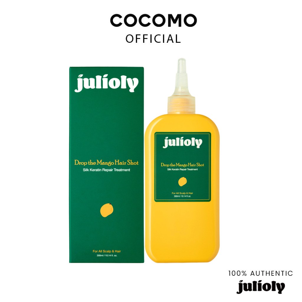 (JULIOLY) Drop The Mango Hair Shot Silk Keratin Repair Treatment for ...