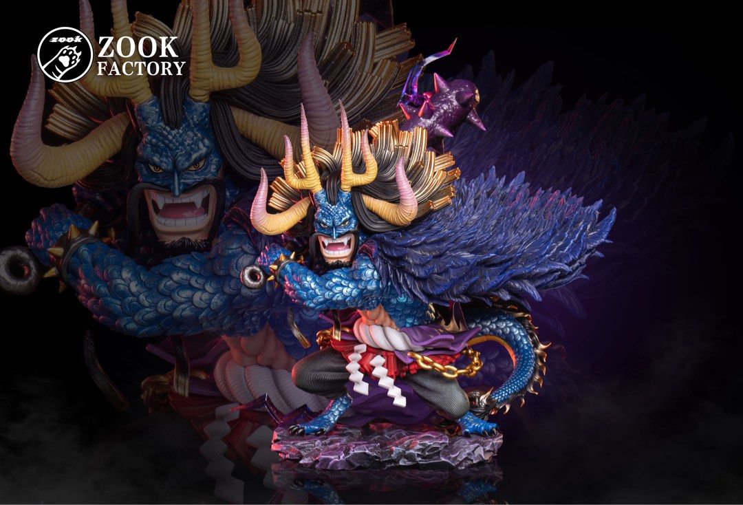 Kaido & Big Mom Conquest of the Sea GK Figure Zook Factory Studio One ...