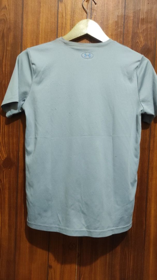 Kaos Under Armour Biru Tulisan Besar, Fesyen Wanita, Pakaian Wanita ...