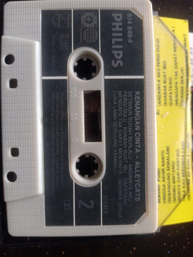 kaset lama pop melayu - alleycats kenangan cinta 1983, Hobbies & Toys ...