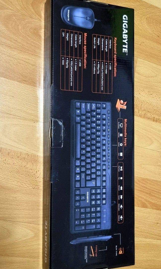 KM6300 Gaming Keyboard and Mouse, Computers & Tech, Parts & Accessories ...