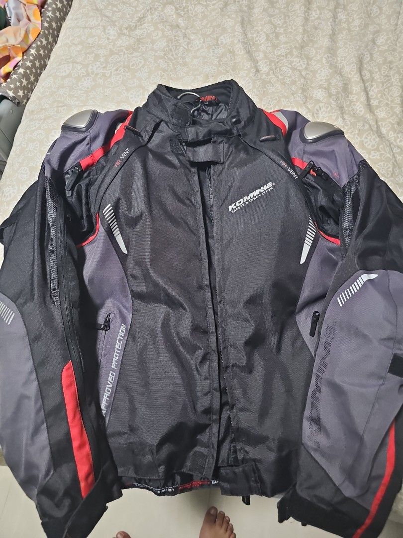 Komine Riding Jacket, Motorcycles, Motorcycle Apparel on Carousell