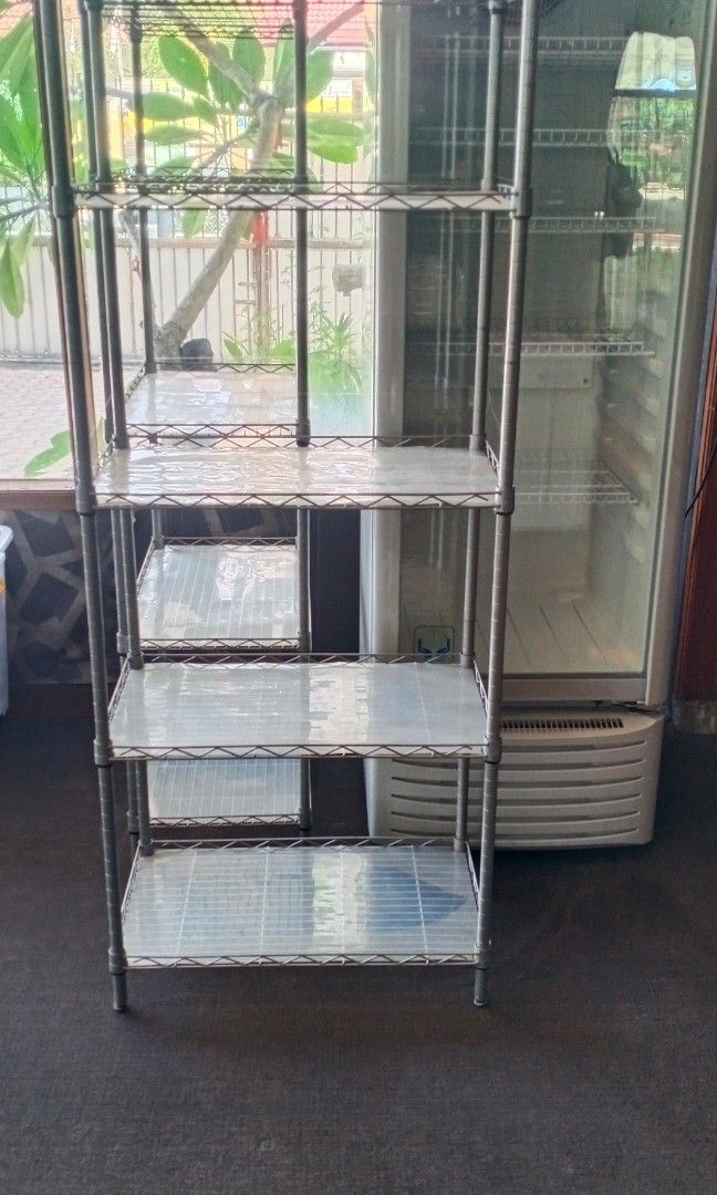 Krisbow Wire Rack 5 Tier ( Rak Serbaguna Krisbow 5 Tingkat ), Perabotan ...