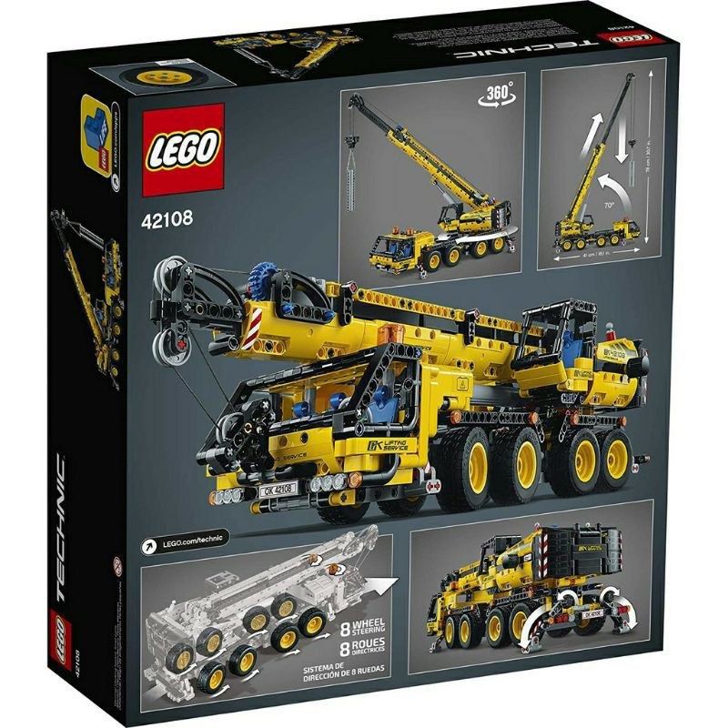 LEGO 42108 Technic Mobile Crane, Hobbies & Toys, Toys & Games on Carousell
