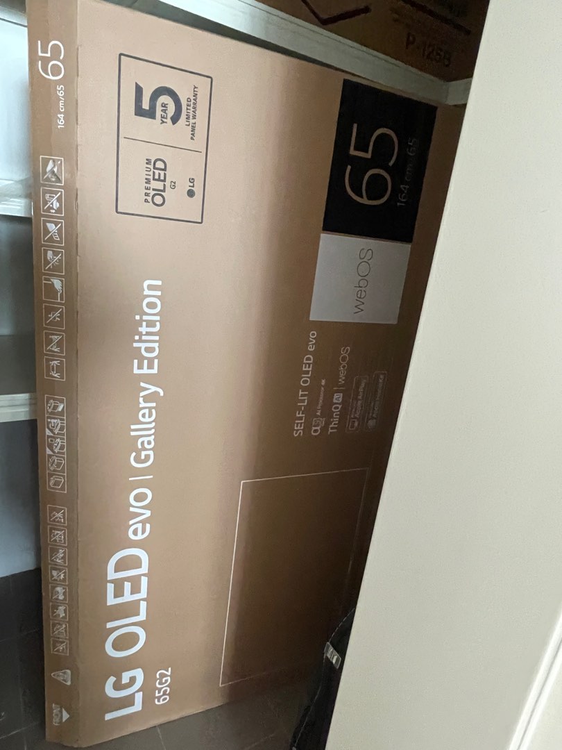 LG OLED G2 65inch TV Box for sale, TV & Home Appliances, TV ...