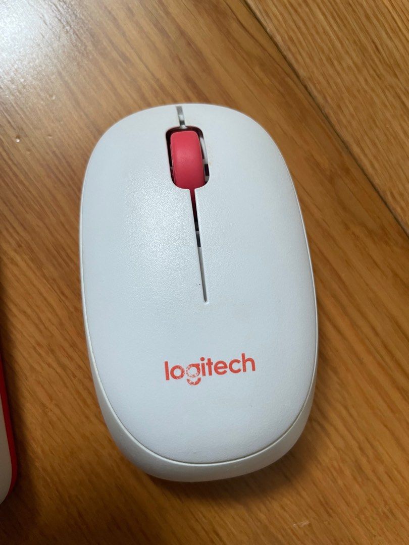 Logitech White Wireless Keyboard And Mouse Computers Tech Parts Accessories Computer
