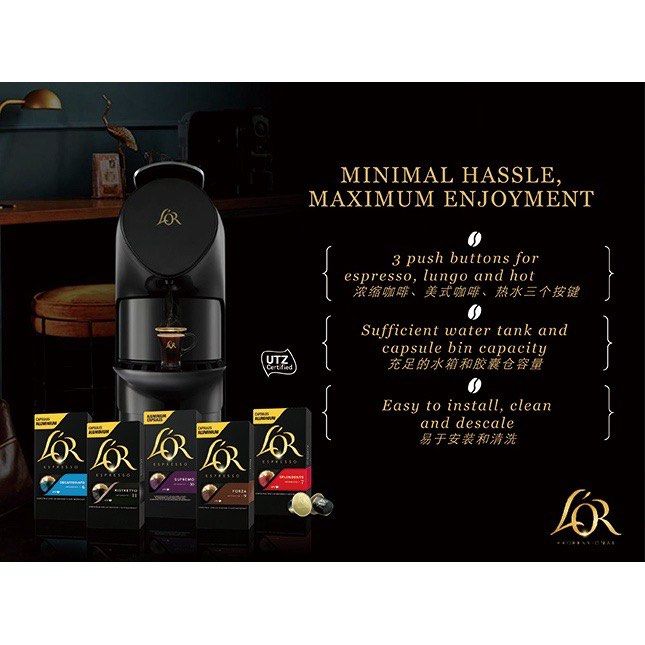 Nespresso compatible LOR MINI Capsule coffee machine, TV & Home ...