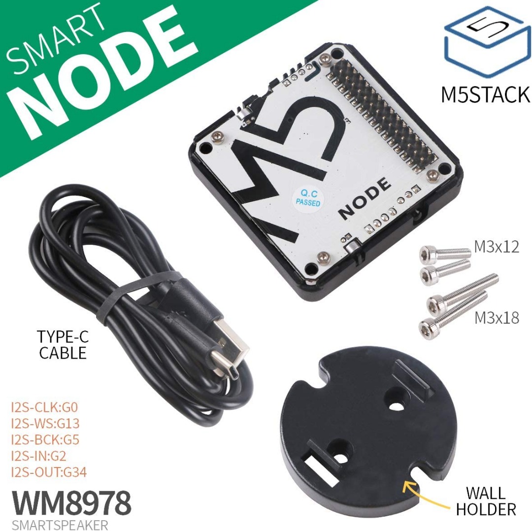 M5stack New Node Smart Speaker Wm8978 Audio Development Board I2s