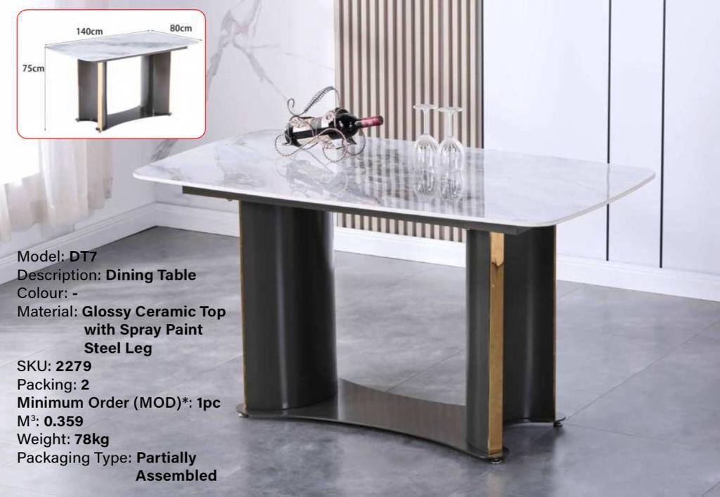 Mable table 140cm, Furniture & Home Living, Furniture, Tables & Sets on ...