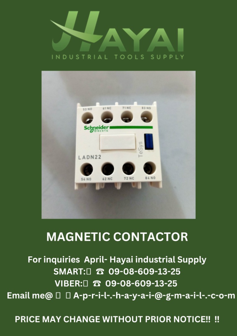 Magnetic contactor, Commercial & Industrial, Construction Tools ...