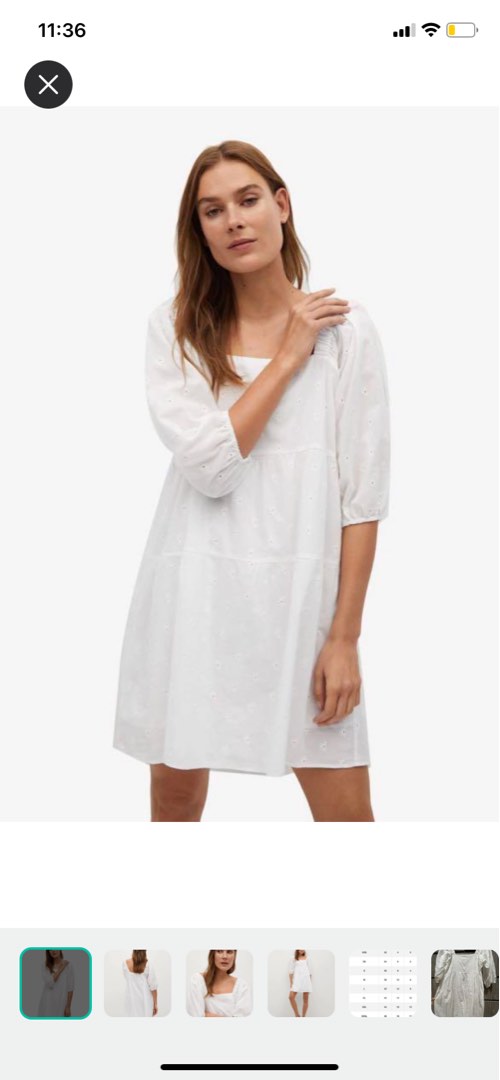 mango embroidered dress, Women's Fashion, Dresses & Sets, Dresses on ...