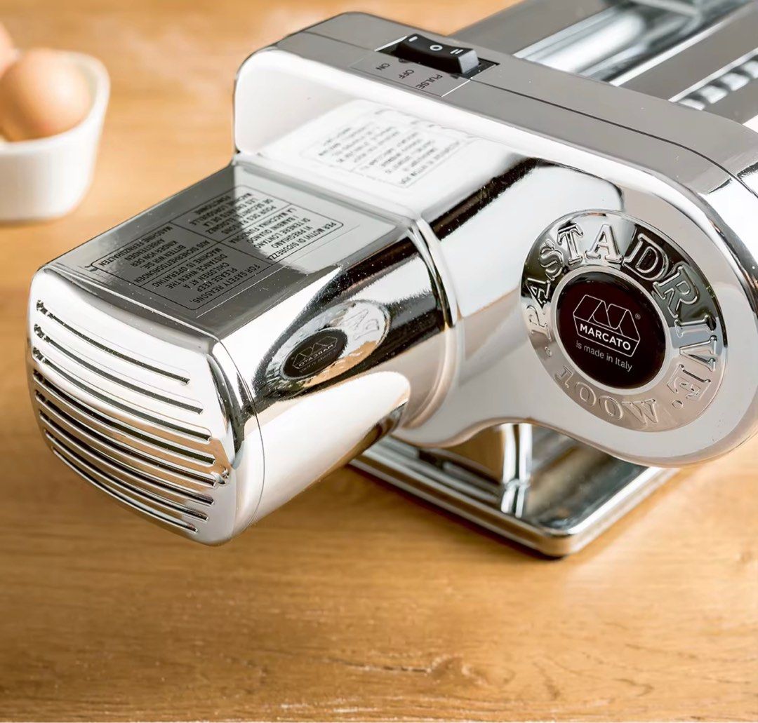 Marcato ATLAS 180 Classic Pasta Machine + PastaDrive Motor, TV & Home ...