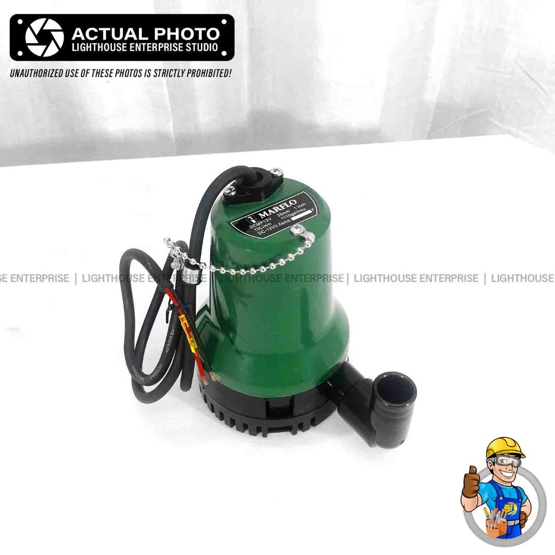 MARFLO Italy Mini Submersible Water Pump (12V, 24V) *LIGHTHOUSE ...