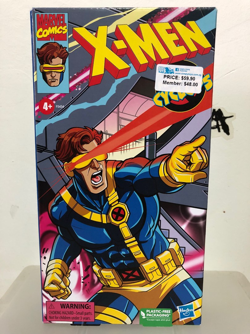 Marvel legends cyclops VHS, Hobbies & Toys, Toys & Games on Carousell
