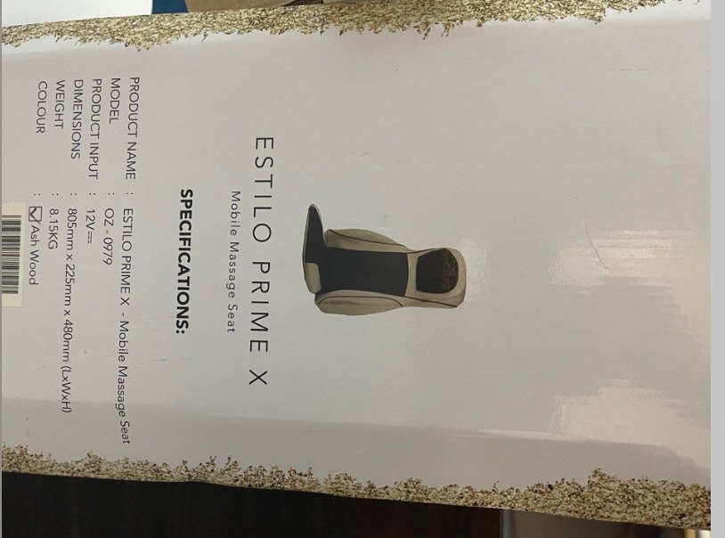 Massage Chair , OGAWA Estilo Prime X, Health & Nutrition, Massage ...