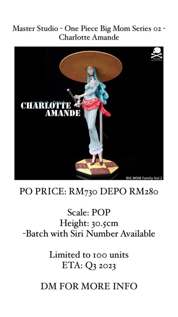 Master Studio - One Piece Big Mom - Charlotte Amande, Hobbies & Toys ...