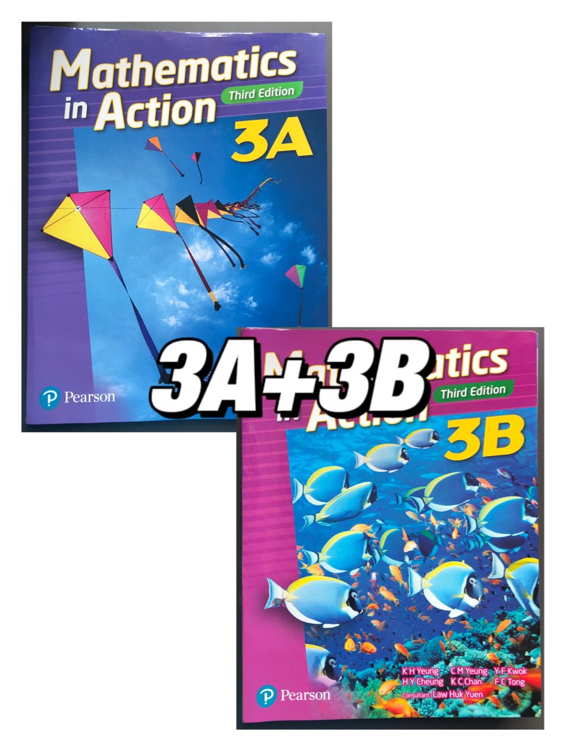 Mathematics in Action-3A+B, 興趣及遊戲, 書本 & 文具, 教科書 - Carousell