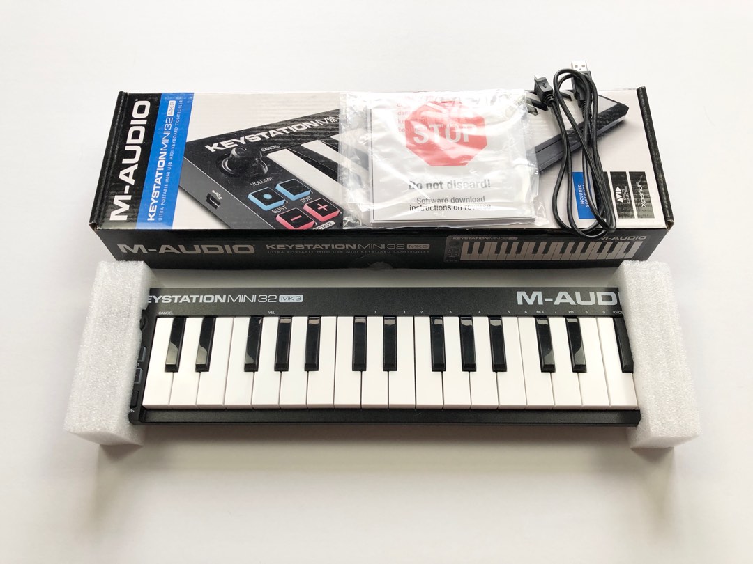 M AUDIO Keystation Mini 32 MK3 MIDI Keyboard Controller Hobbies Toys