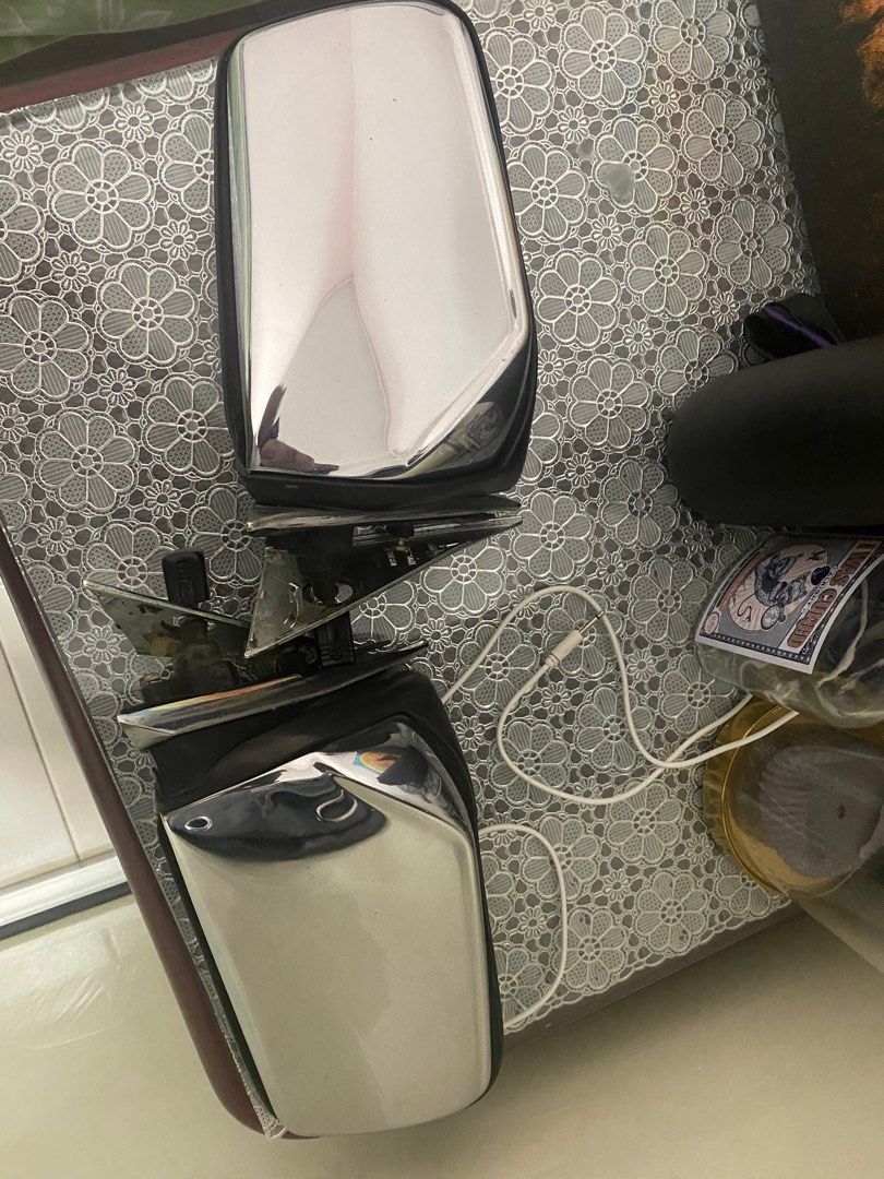 Mercedes Benz 1970s Side mirror pair W114 W115 W123 W116, Car ...