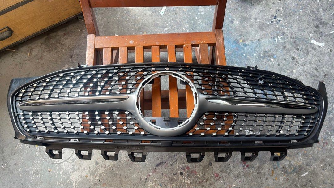 Mercedes benz original diamond grill cla class w118 , Car Accessories ...